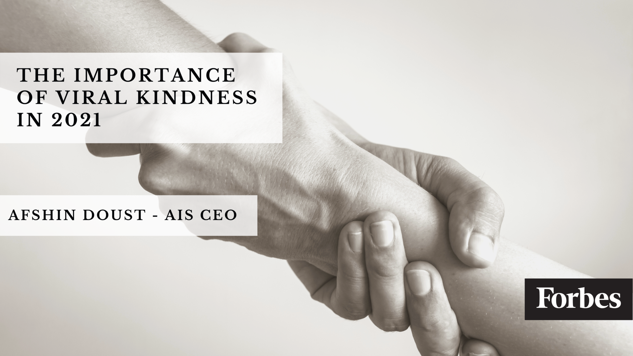 Importance Of Viral Kindness - Advanced Intelligent Systems (AIS)